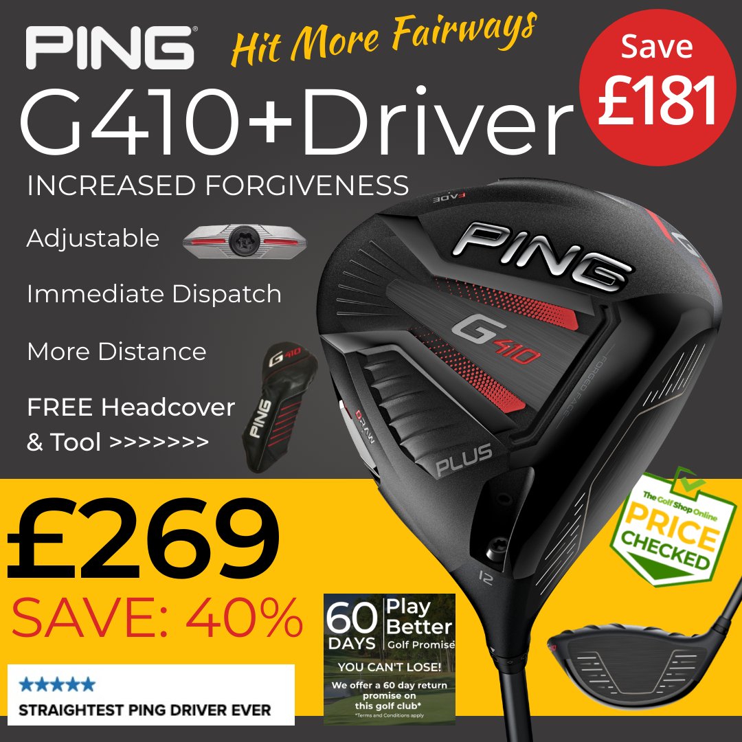 Shop Ping Golf Drivers | Custom Fit Advice | The Golf Shop Online
