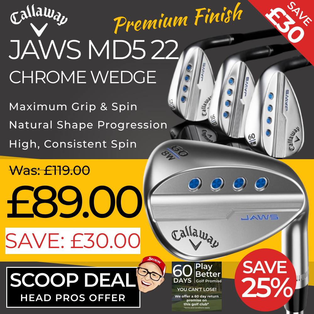 Callaway Opus Platinum Chrome Steel Golf Wedge