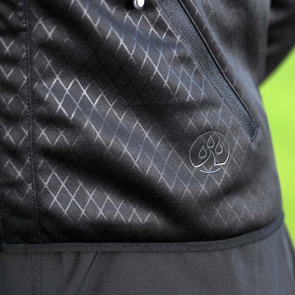 ProQuip Mens Blizzard Quilt Puffer Golf Hoodie