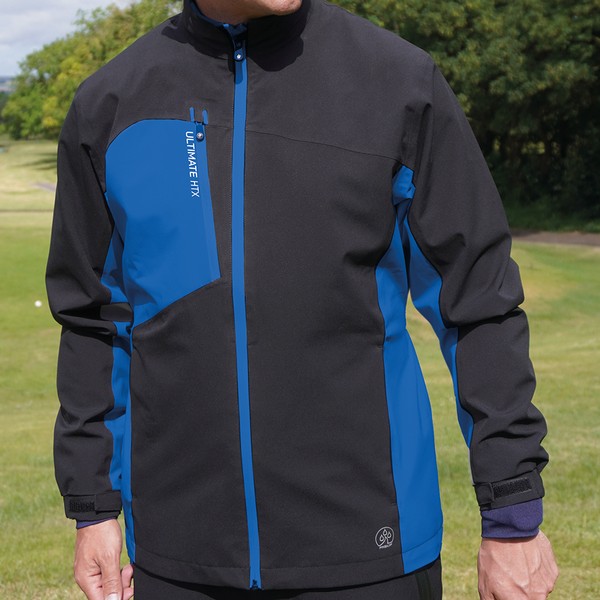 ProQuip Mens Ultimate HTX Full Zip Waterproof Golf Jacket