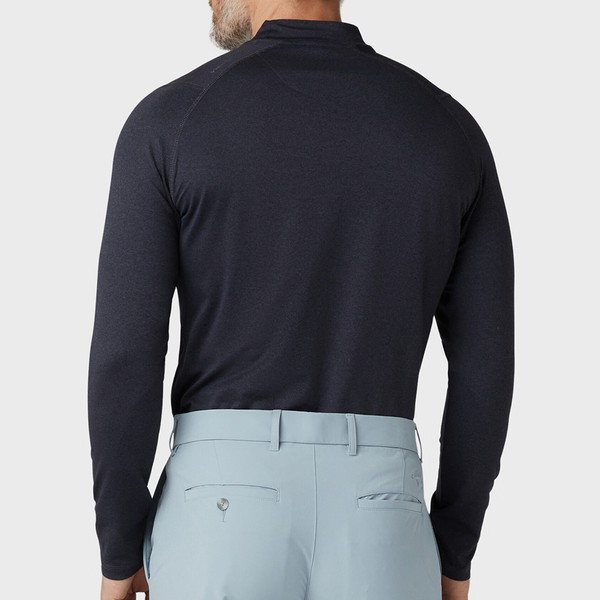 Callaway Mens Heathered Crew Neck Golf Base Layer