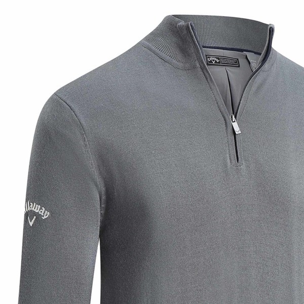 Callaway Mens Windstopper 1/4 Zip Golf Sweater