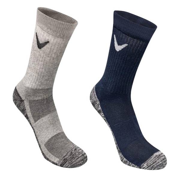 Callaway Mens Tour Cotton Crew Golf Socks