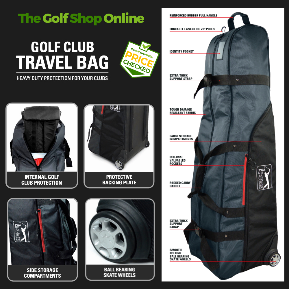 PGA Tour Travel Flight Golf Bag