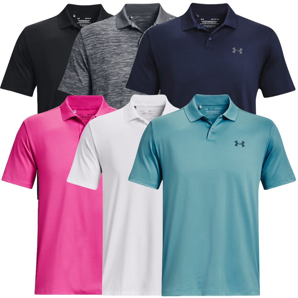 Under Armour Mens Performance 3.0 Golf Polo Shirt