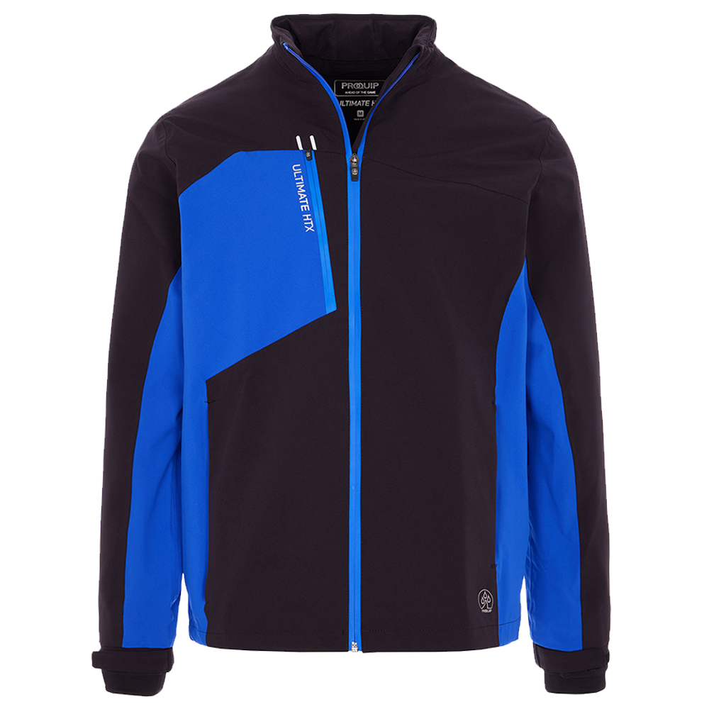 ProQuip Mens Ultimate HTX Full Zip Waterproof Golf Jacket