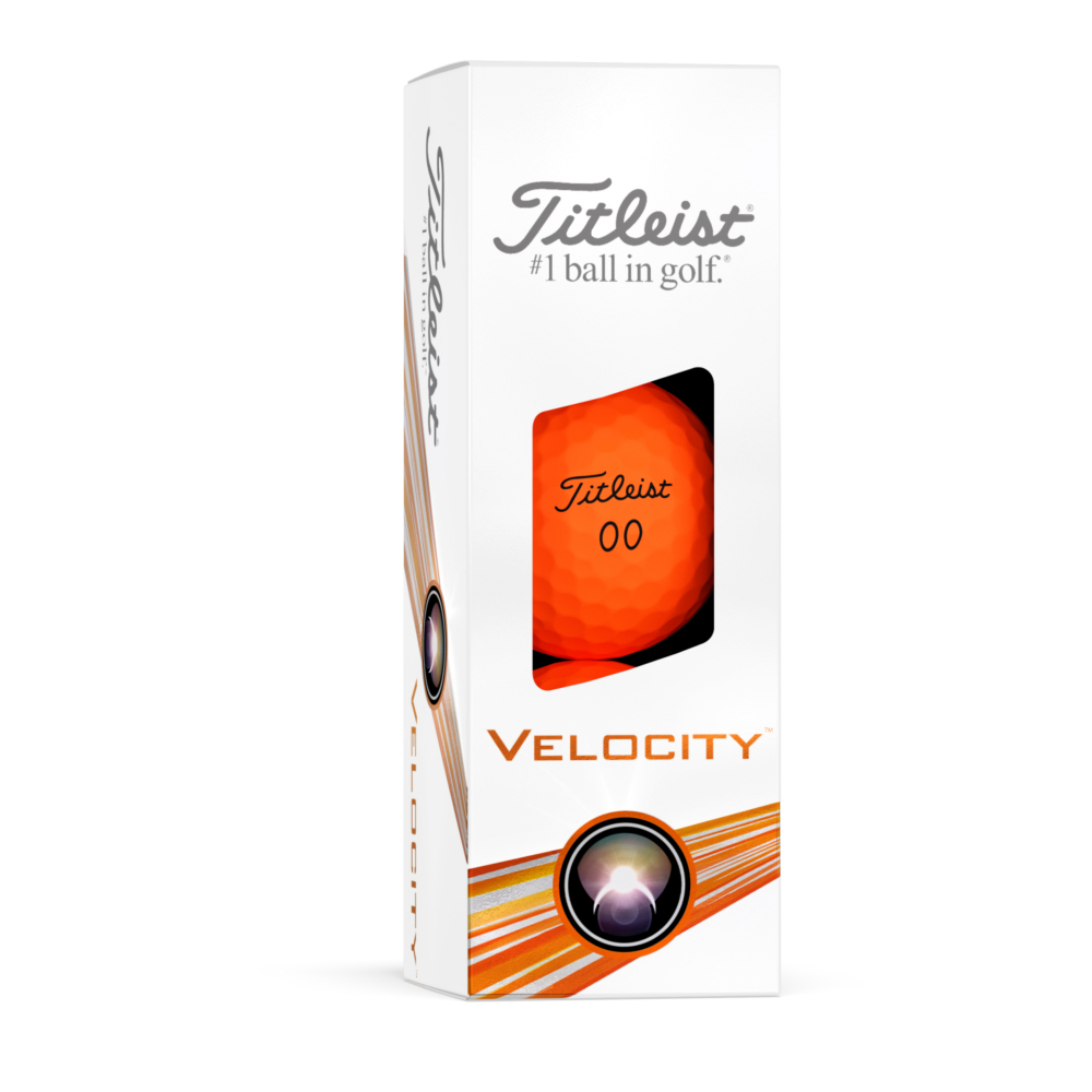 Titleist Velocity Orange Golf Balls 2024