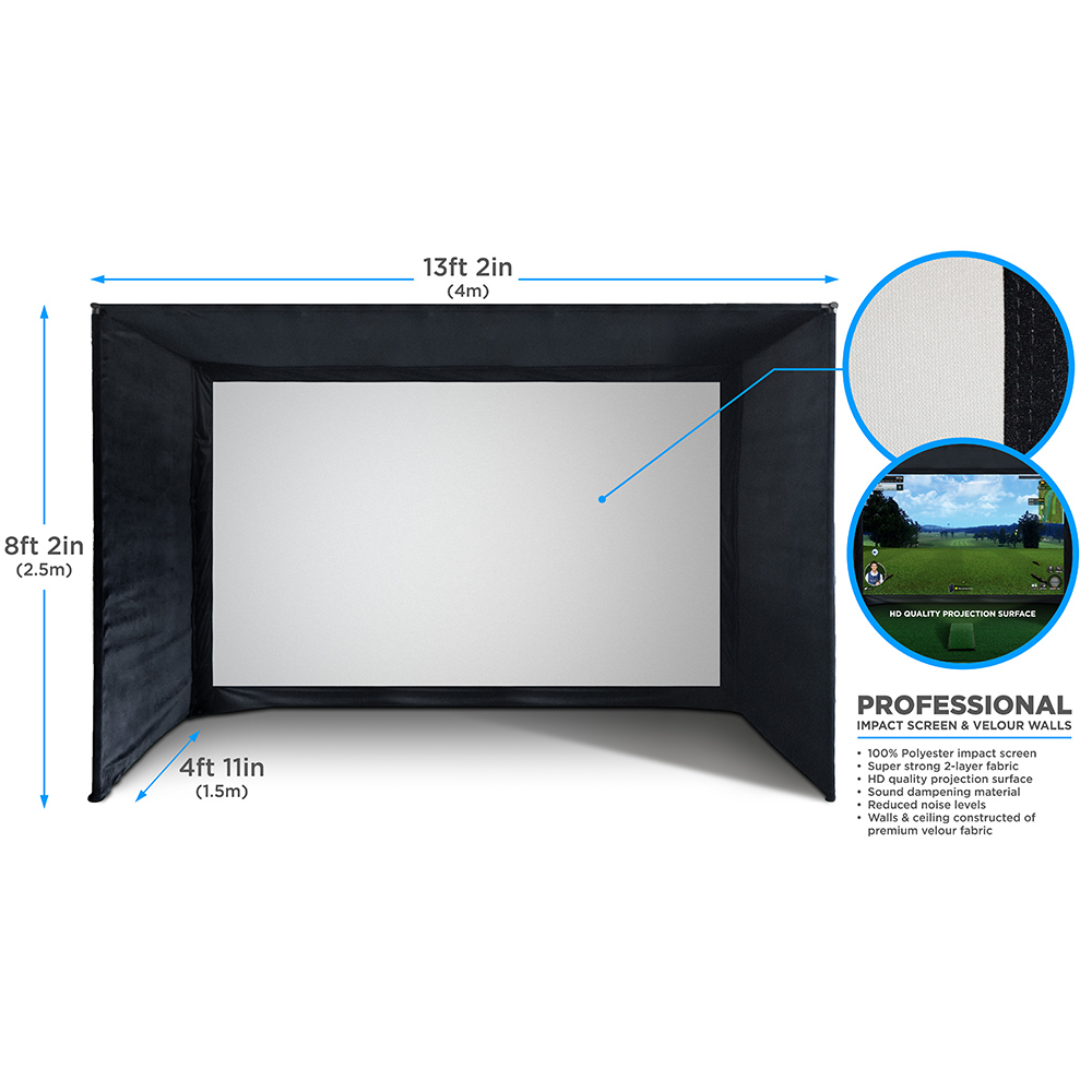 SimSpace SIM004 Professional Home Golf Enclosure