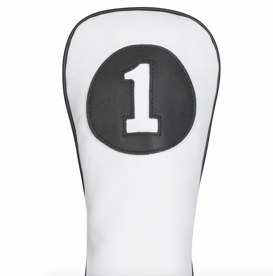 Titleist Leather White Deluxe Driver Headcover