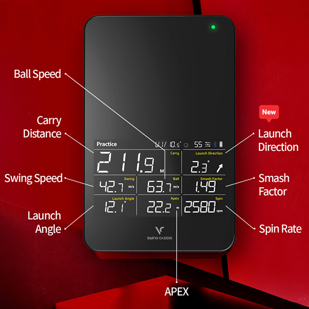 Swing Caddie SC4 Golf Simulator + Launch Monitor