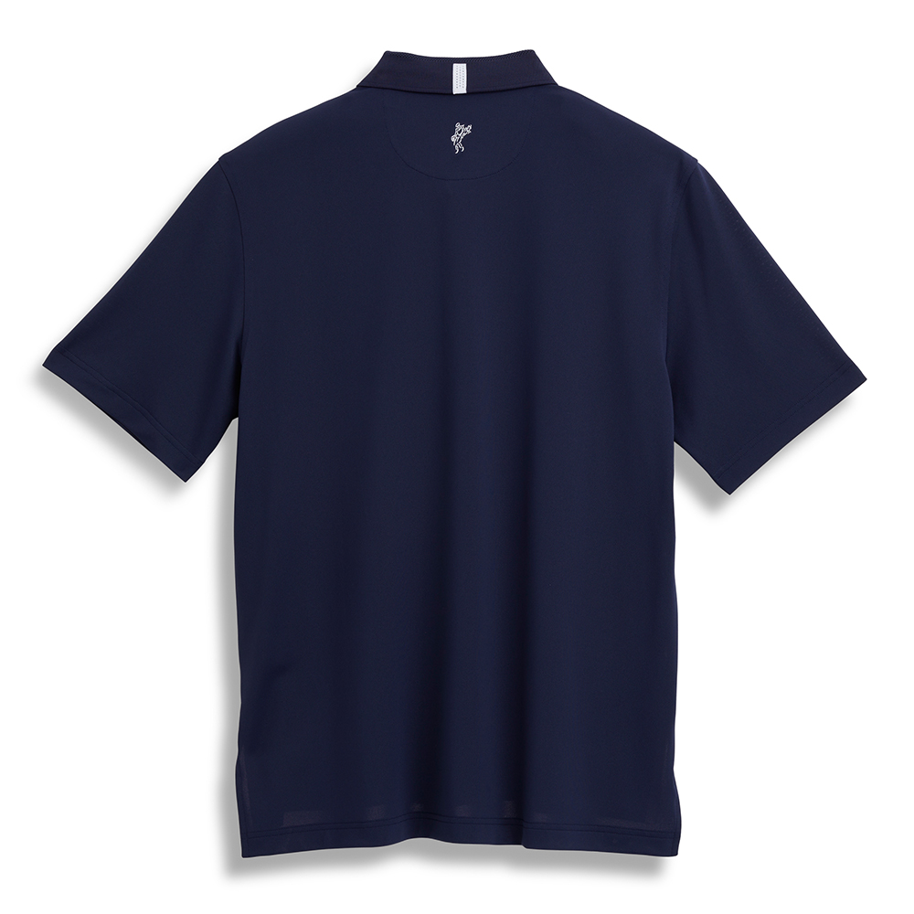 Ashworth Mens Pebble Tech Polo Golf Shirt