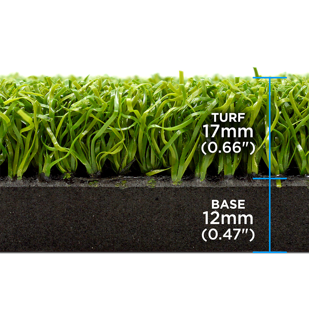 SimSpace Premium Standard Turf Golf Hitting Mat (1.5m x 1.5m)