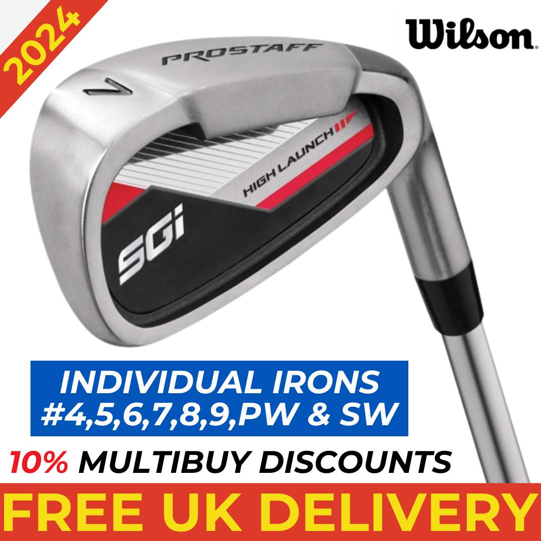 Wilson 2024 ProStaff SGI Steel Irons #4,5,6,7,8,9,PW & SW MULTIBUY ...