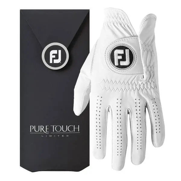 FootJoy Mens Pure Touch Golf Glove - Premium Leather